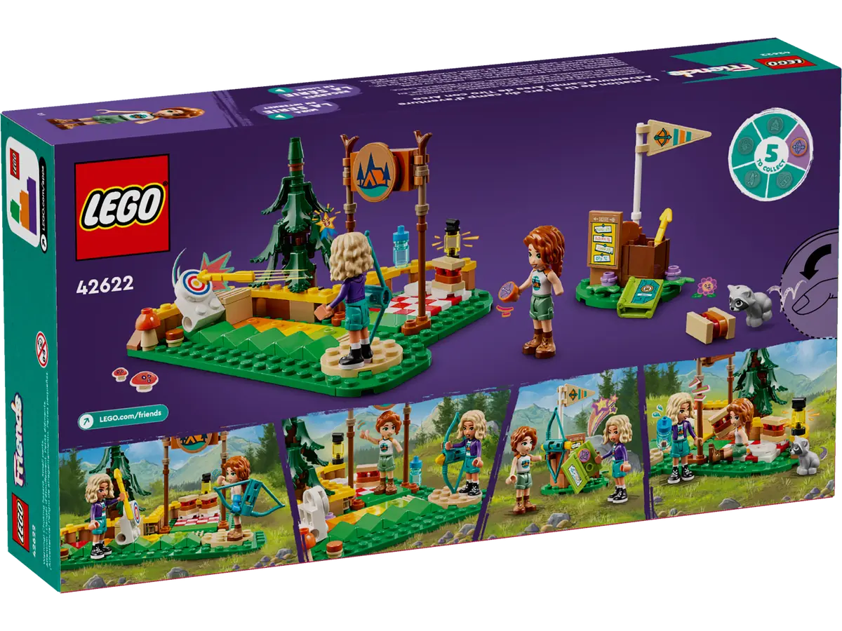 LEGO Friends Adventure Camp Archery Range Set with 157 Pieces | Brick Shack